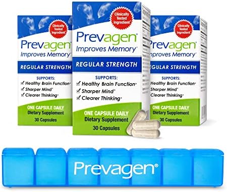 Amazon.com: Prevagen Improves Memory - Extra Strength 20mg, 60 Capsules ...