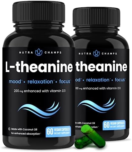 Amazon.com: L Theanine 400 mg | L-Theanine Stress Relief | Extra ...