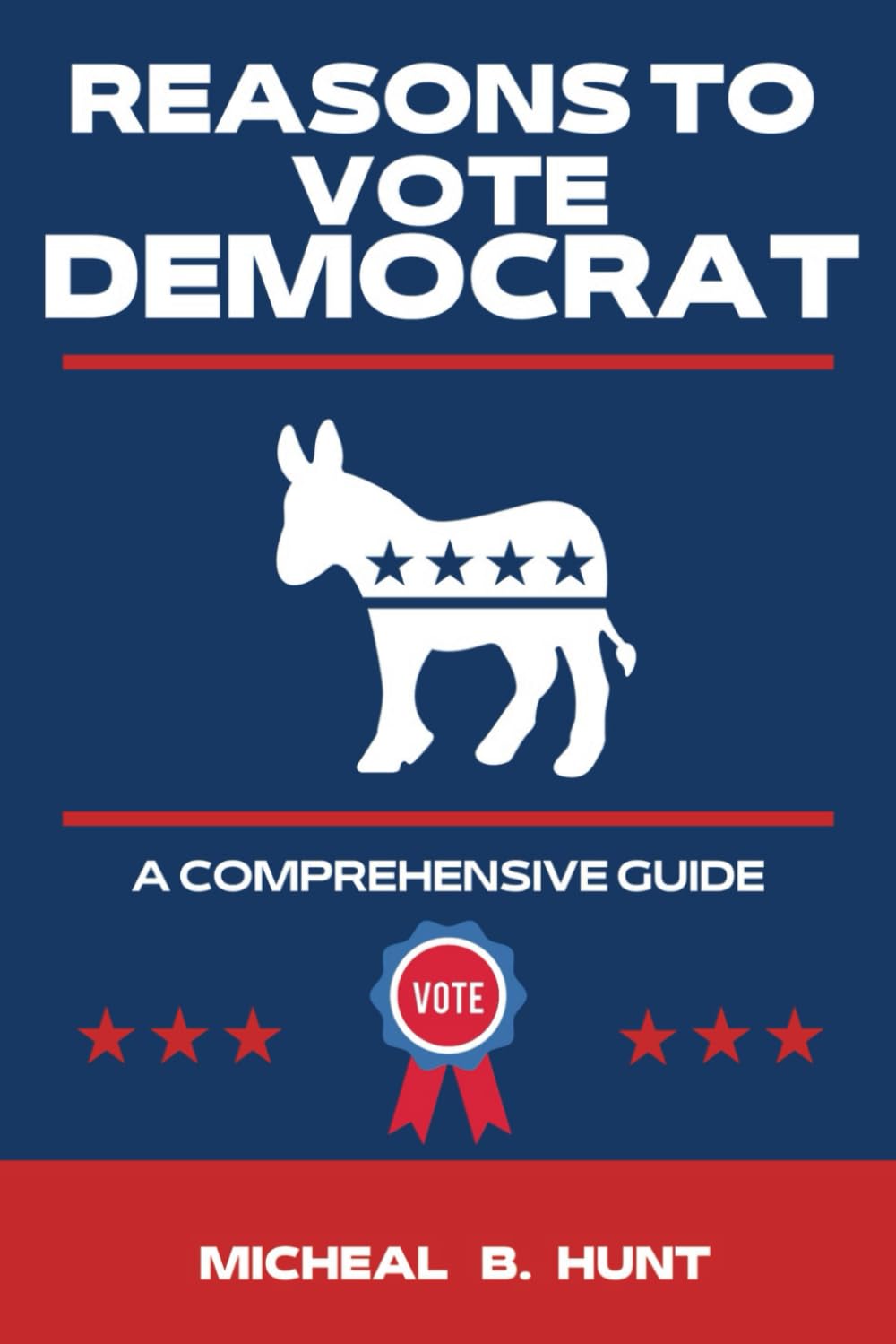 Reasons to Vote Democrat: Funny Gag Gift: Creations, 2LA: Amazon.com: Books