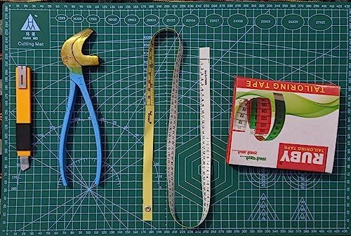 Real BROWN- Shoe Pattern Making Tool kit/(Combo of - Cutting mat,Paper ...