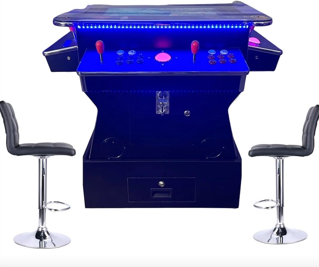 Amazon.com: Top Us Video Arcades Full Size Commercial Grade Cocktail ...