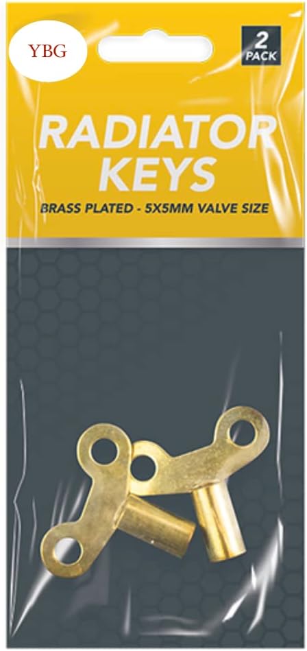 YBG Home™ Radiator Bleed Key - Radiator Valve Clock Style Key for ...