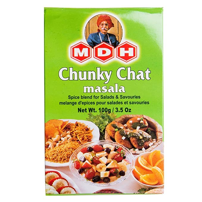 Amazon.com : MDH Chunky Chat Masala 100g (Pack of 1) - Spice Blend For ...