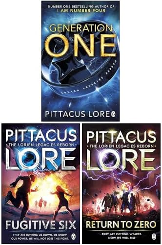 Lorien Legacies Reborn Series 3 Books Collection Set By Pittacus Lore ...