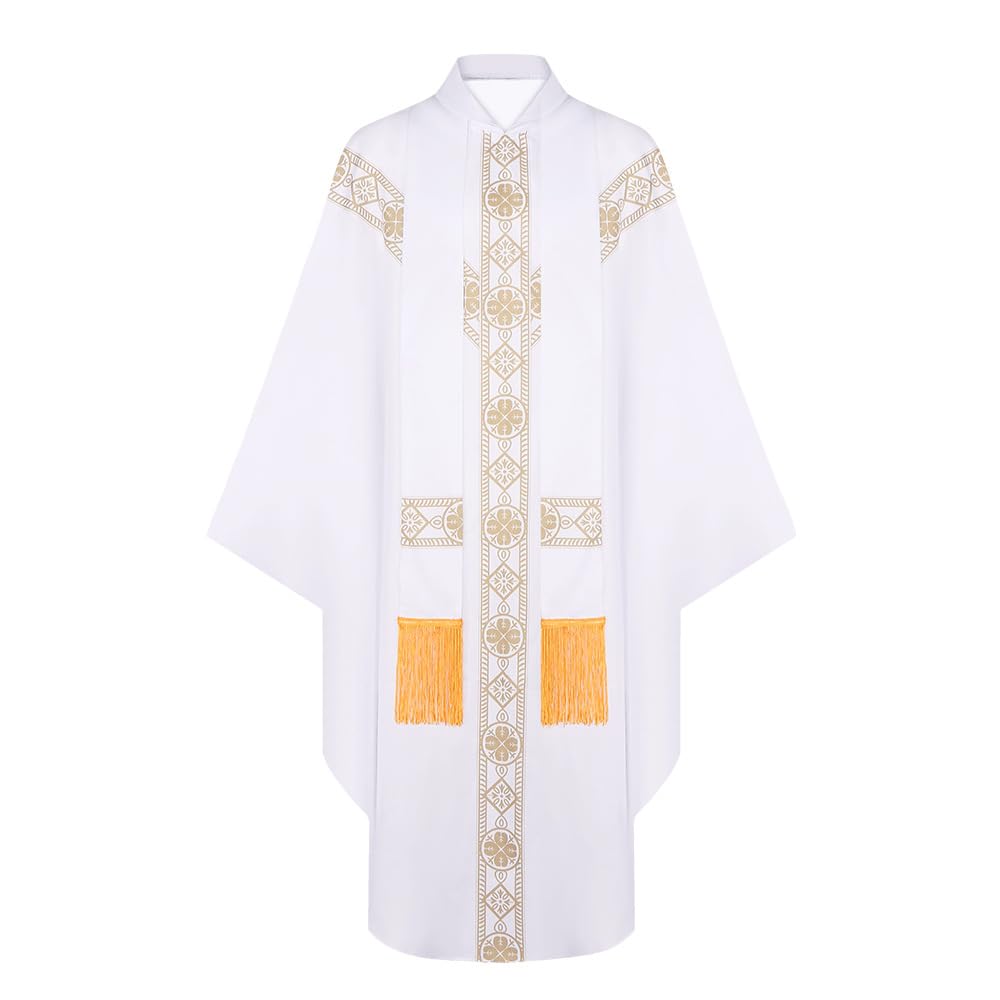 Helltaker Catholic Priest Chasuble Church Mass Vestment Robe Chasuble ...
