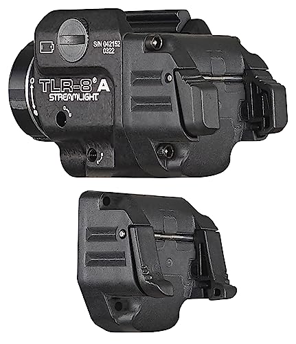 Streamlight 69414 TLR-8A Flex 500-Lumen Low Profile Pistol Light with ...