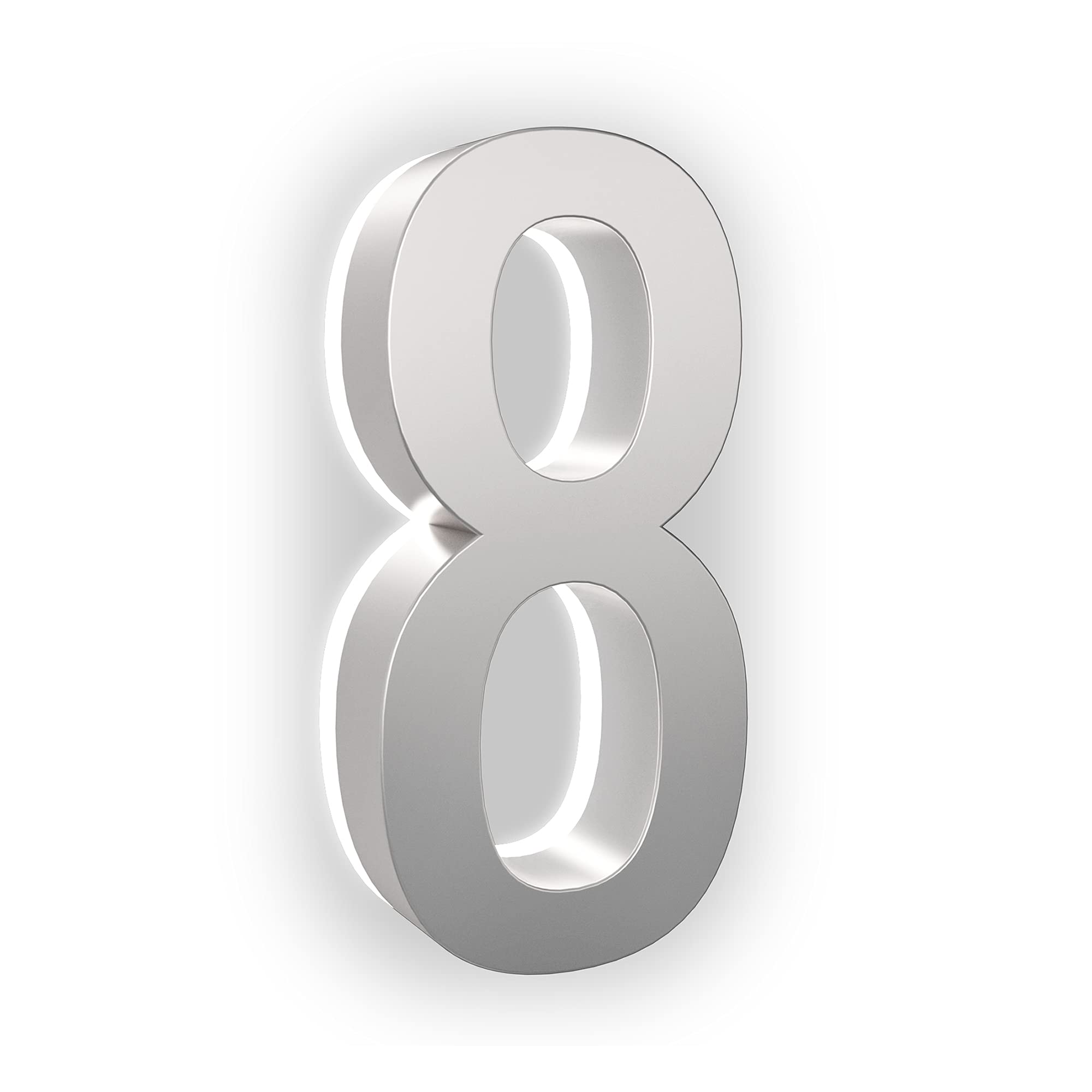 Buy LN LUMANUMBERS 5 Inches ABS-Polymer Backlit LED Floating Address ...