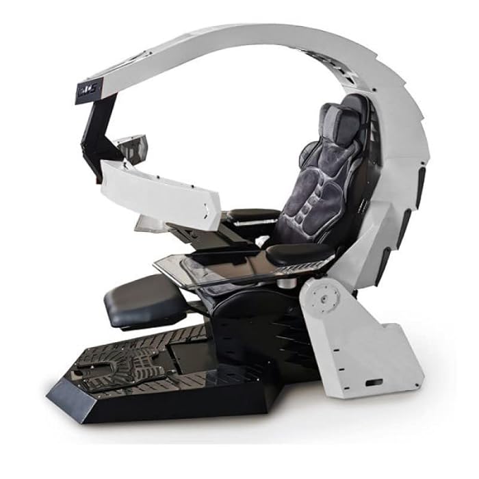 Buy Video Gaming Chair Cockpit Super Deluxe Racing Gaming Chair ...