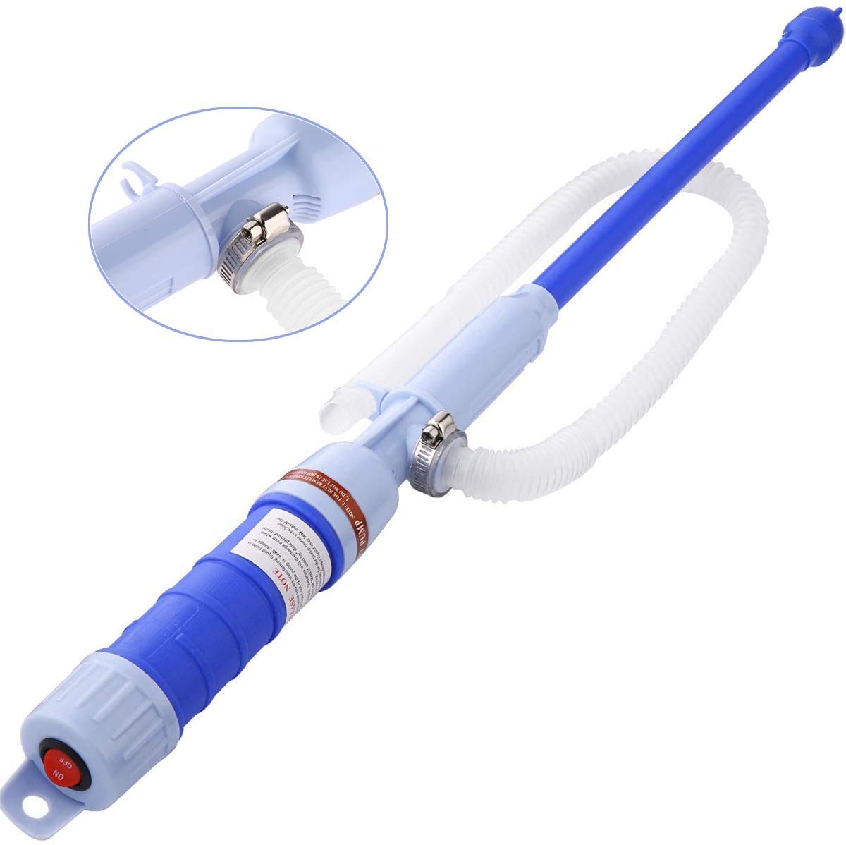 Buy Fuel Transfer Pump Siphon Hand Pump, Syphon Pump, Battery-Operated ...