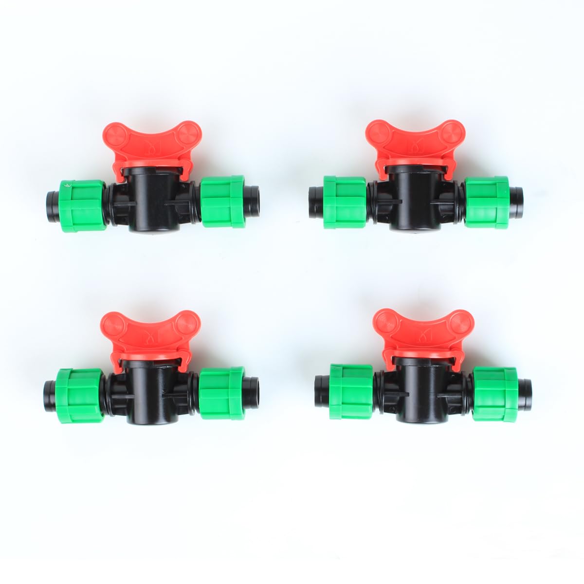 Amazon.com: Drip Irrigation Shut Off Valve, In-Line Barbed Switch Valve ...