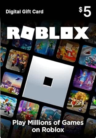 Roblox Gift Card Code - 400 Robux Or $5 Roblox Robux 400 [Online Game ...