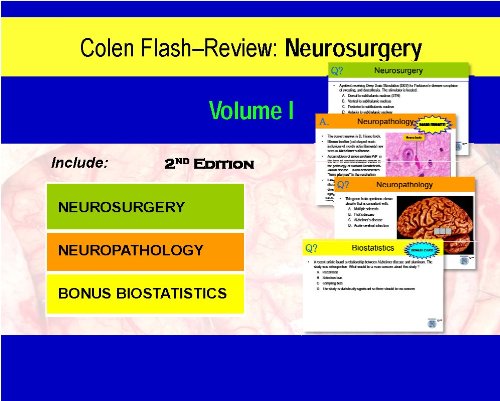 2nd Ed. Colen Flash-Review: Neurosurgery -Vol 1 : Chaim B. Colen, Colen ...