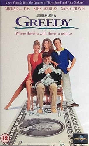 Greedy (VHS) (1994) : Michael J. Fox, Kirk Douglas, Nancy Travis ...