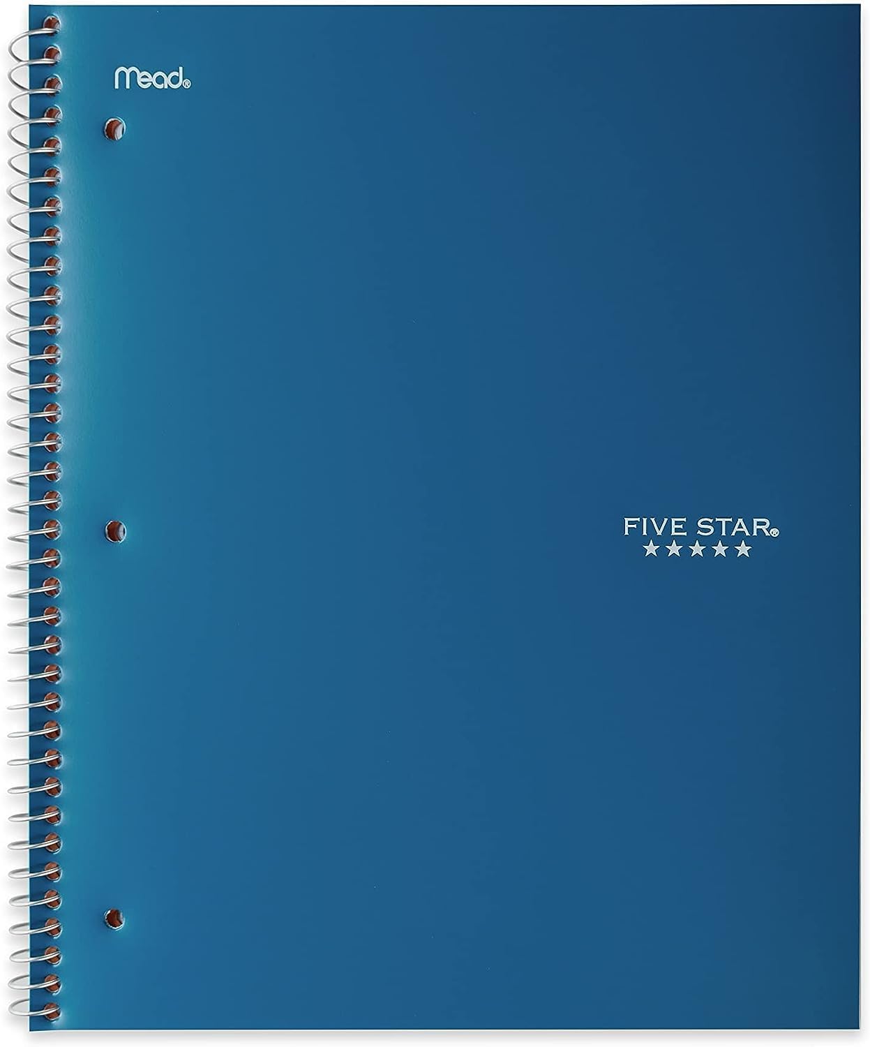 Five Star 1-Subject Spiral Notebook, 8.5" x 11" Sheet Size, Quad Ruled ...