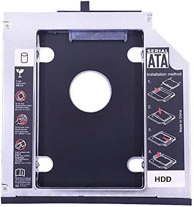 Amazon.com: 2nd HDD SSD Hard Drive Optical Bay Caddy Frame Tray Bracket ...