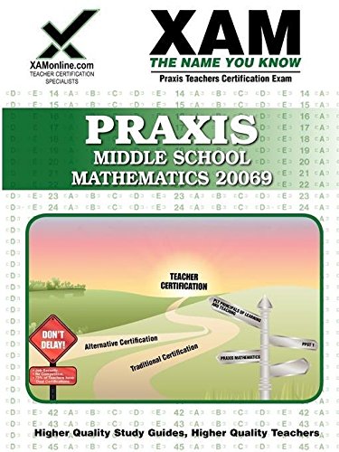 Praxis Middle School Mathematics 20069: Xamonline: 9781581973433 ...