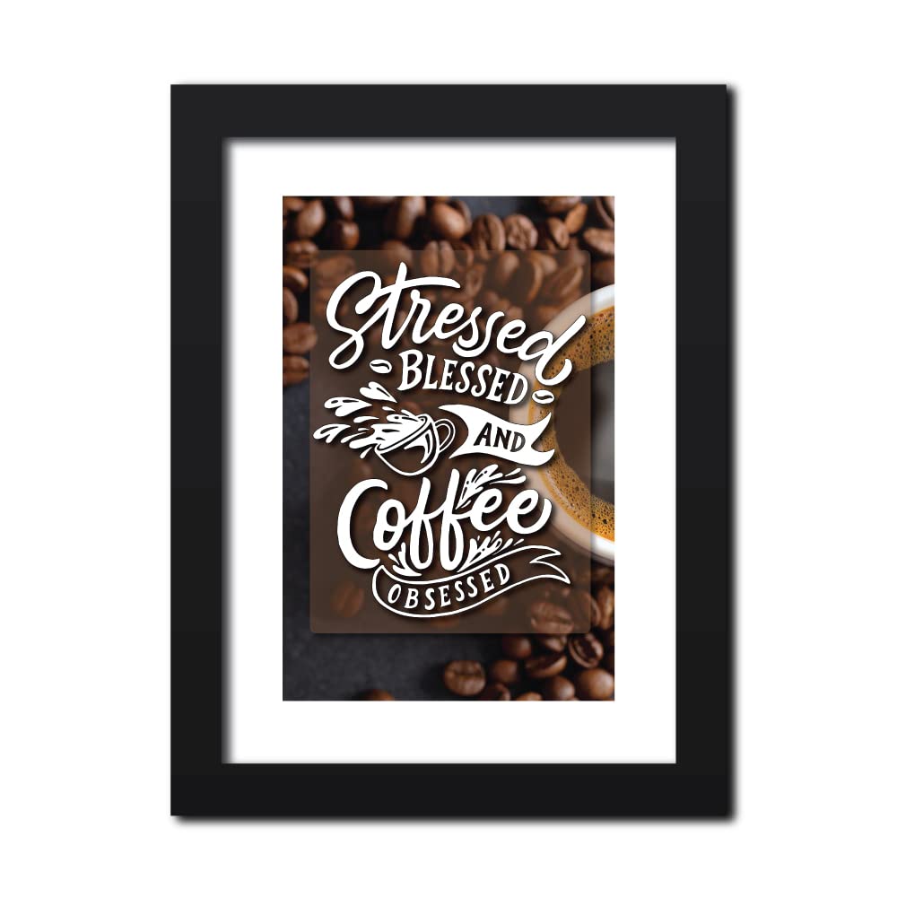 inspire TA Coffee Quotes Wall Frames Coffee Lovers Motivational Photo ...