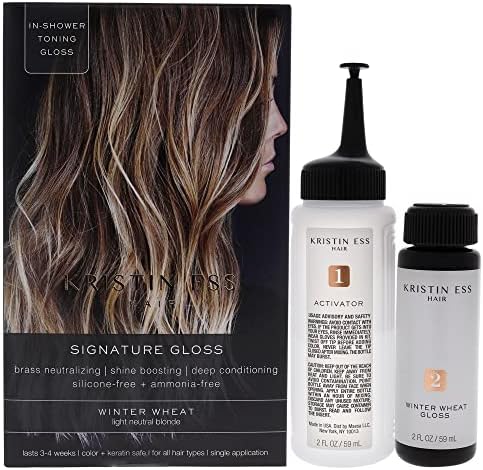 Amazon.com : Kristin Ess Hair Light Blonde Hair Dye Hair Gloss - Winter ...