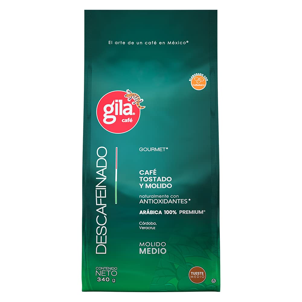 Café Gila, Descafeinado Gourmet, 340 gramos : Amazon.com.mx: Alimentos ...