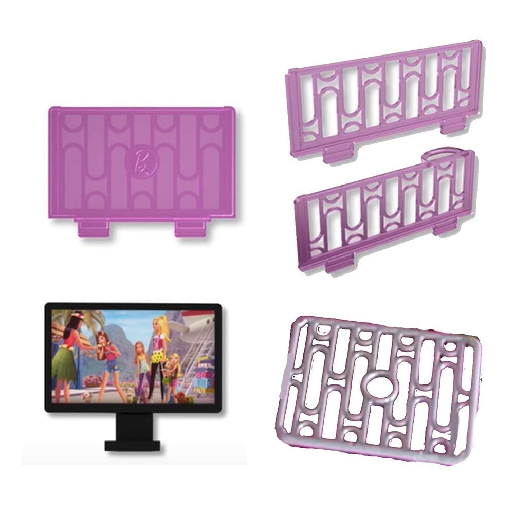 Amazon.com: Barbie Replacement Parts 3-Story Townhouse - DLY32 ...