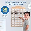 Amazon.com: PATHFINDER PANDAS Wooden Toy Car Display Shelf - Holds 50 ...
