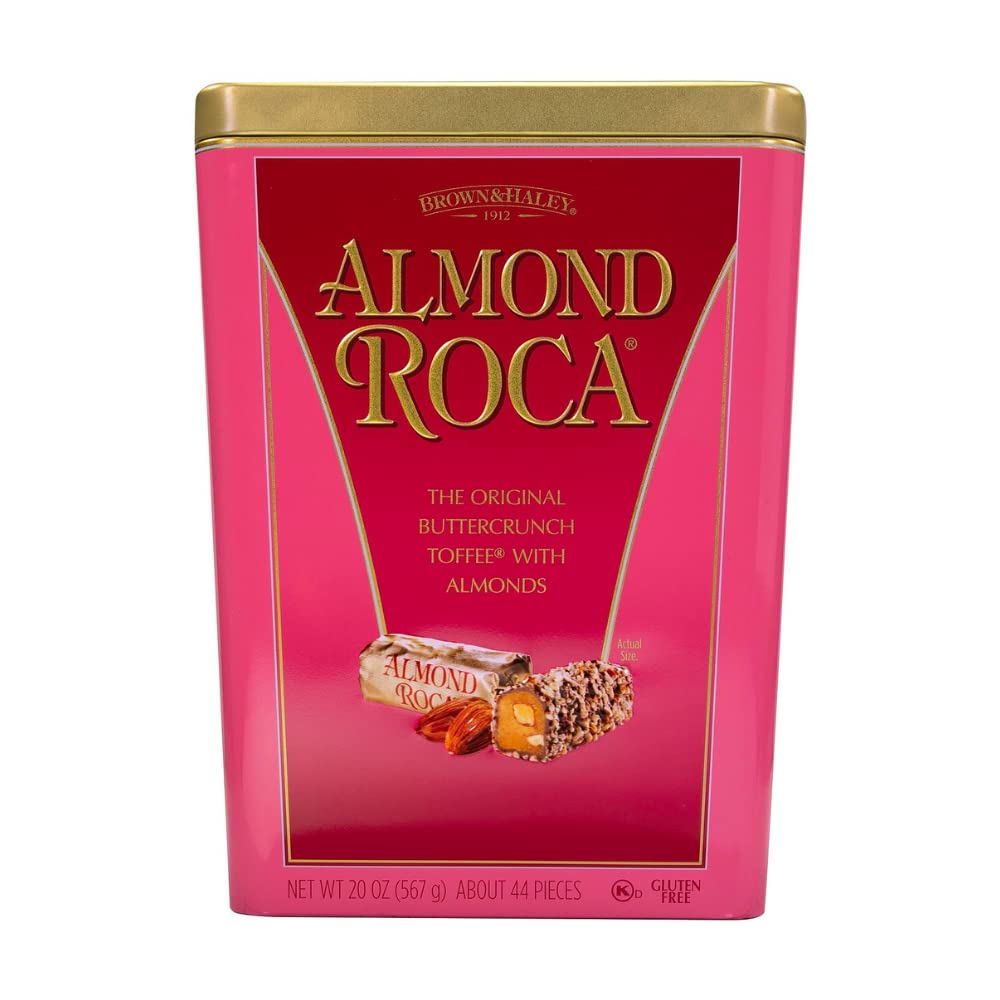 Amazon.com : Brown & Haley Almond ROCA The Original Buttercrunch Toffee ...