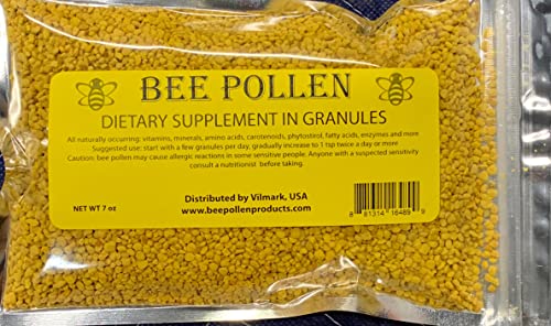 BEE Pollen 100% Pure Natural Bee Pollen Granules 7 oz - Insect Gourmet ...