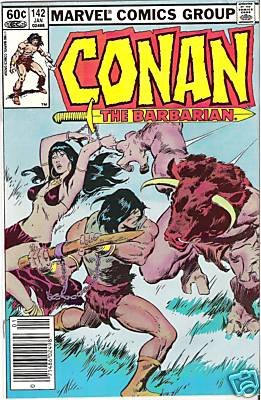 CONAN THE BARBARIAN NO. 142 MARVEL COMICS JANUARY 1983! - Livros na ...