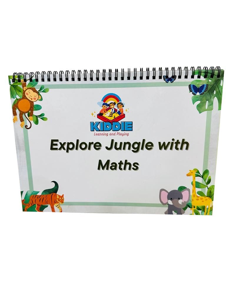 Kiddie - Explore Jungle with Maths Preschool Toddler Learning Toy ...