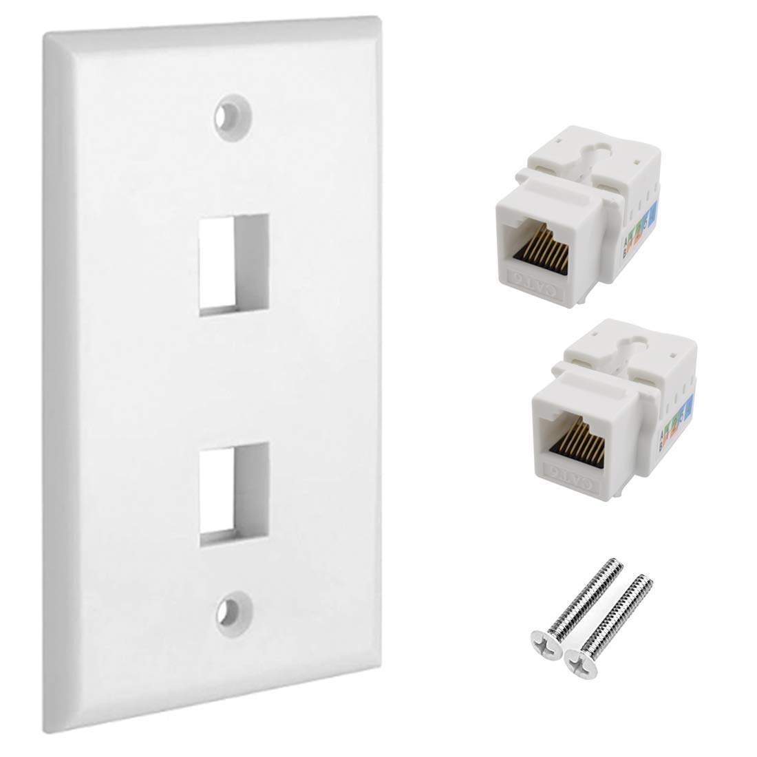 Cat 5 Connectors And Plates