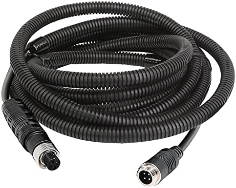 Backup Camera Cable 4PIN Video Power Aviation Extension Wire for ...