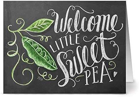 Amazon.co.jp: Sweet Pea - 36 Chalkboard Note Cards For $12.99 - Blank ...