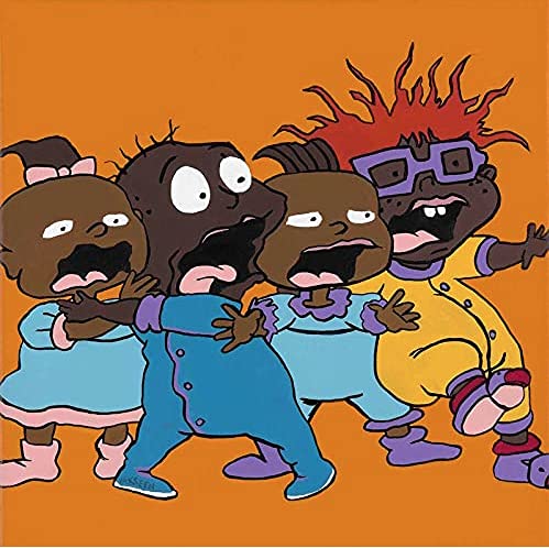 Amazon.com: Vakseen Art - “I Don't Know, Tommy" - FOBP - Black Rugrats ...