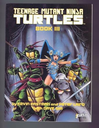 Teenage Mutant Ninja Turtles Book III Soft Cover 1st Edition First ...