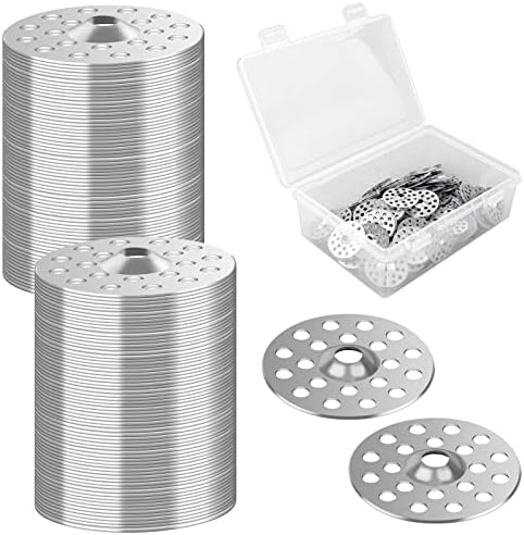 Amazon.com: Peohud 600 Pcs 1 Inch Plaster Washers, Metal Washers for ...