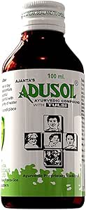 Adusol Ayurvedic Cough and Cold Syrup 100ml : Amazon.com.au: Health ...