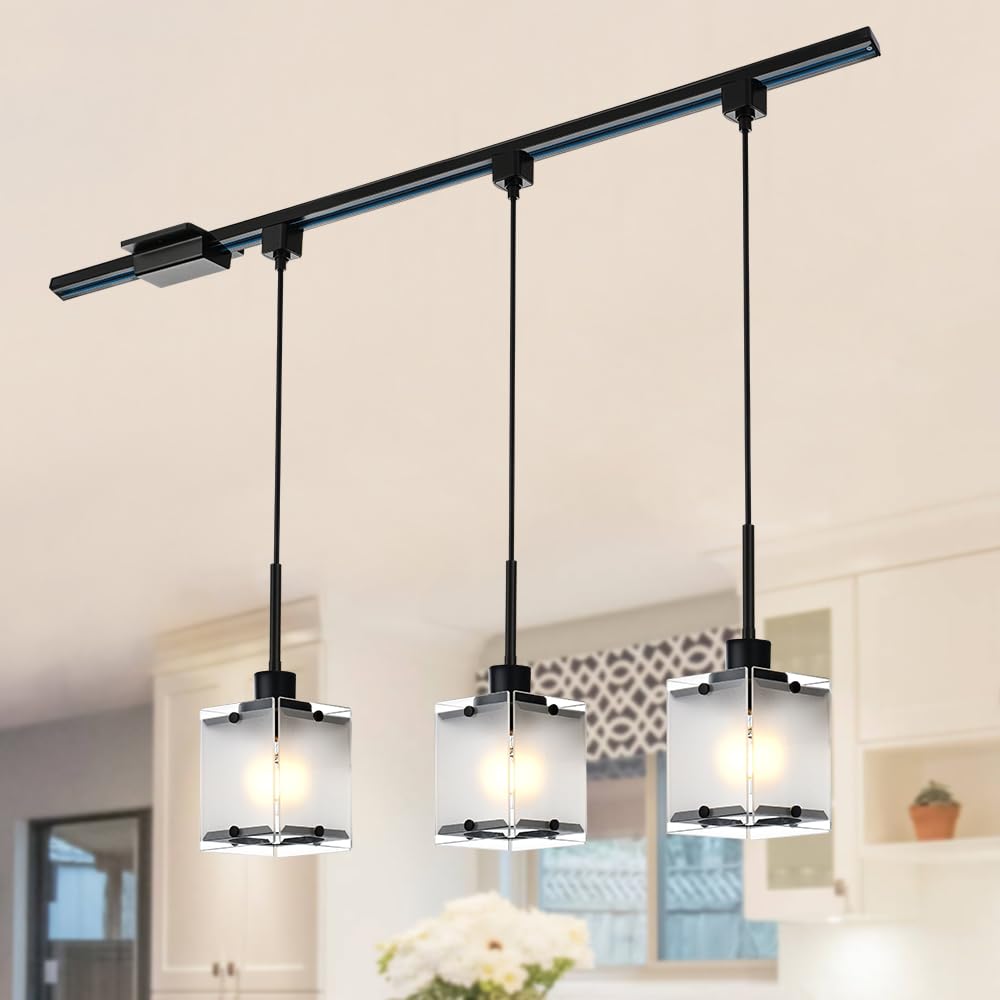 Hanging Track Lighting INCOMPLETE) LOUSACE 3 Lights H Type Tracking ...