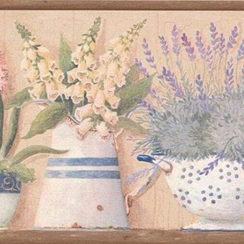 Lavender Wallpaper Border