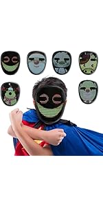 Amazon.com: CHEMION LED Glasses for adults, Customizable Bluetooth LED ...