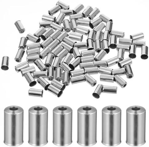 Amazon.com: 100Pcs Bike Brake Cable End Caps, Bicycle Cable End Alloy ...