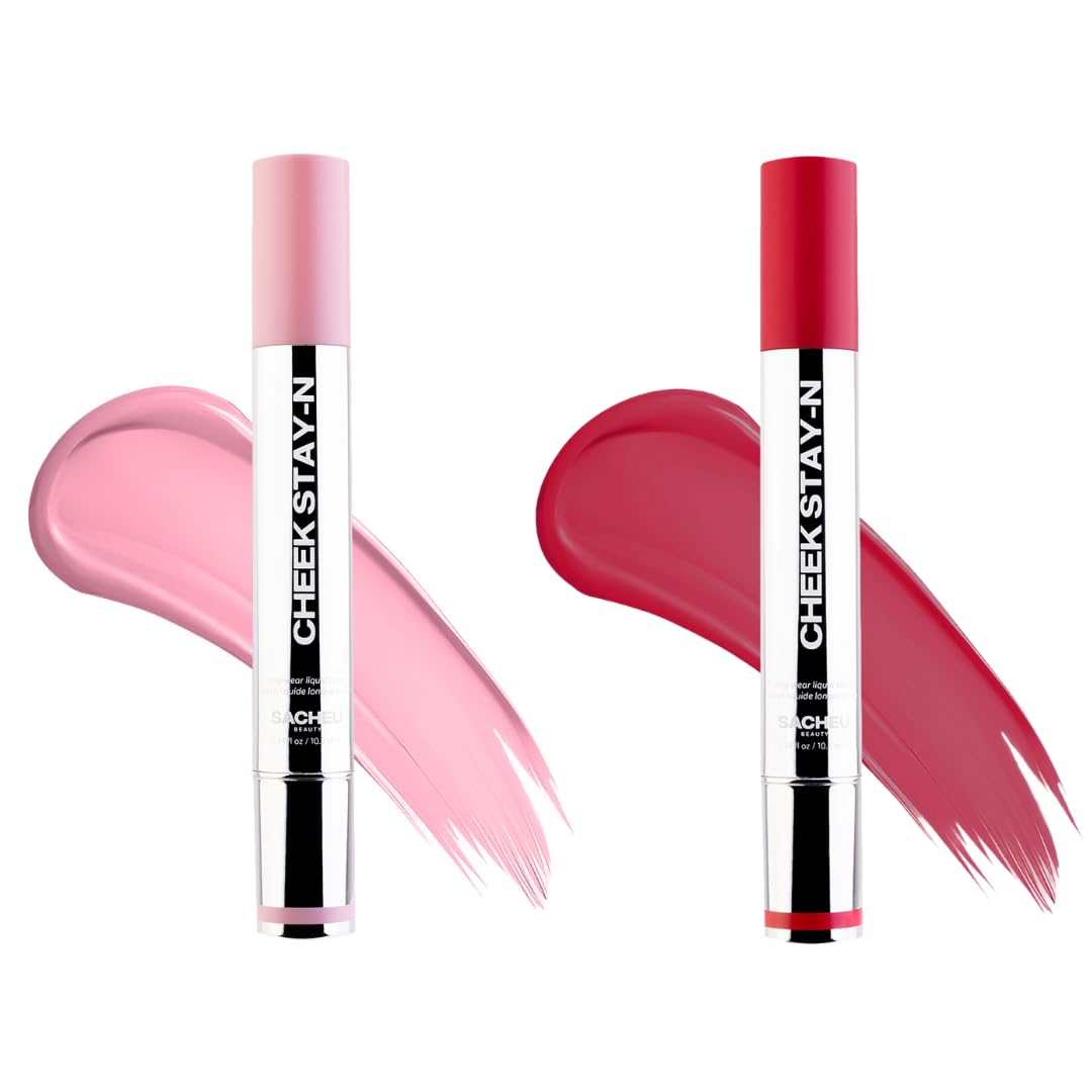 Sacheucheek Stay N Liquid Blush For Cheeks High Pigment Buildable ...