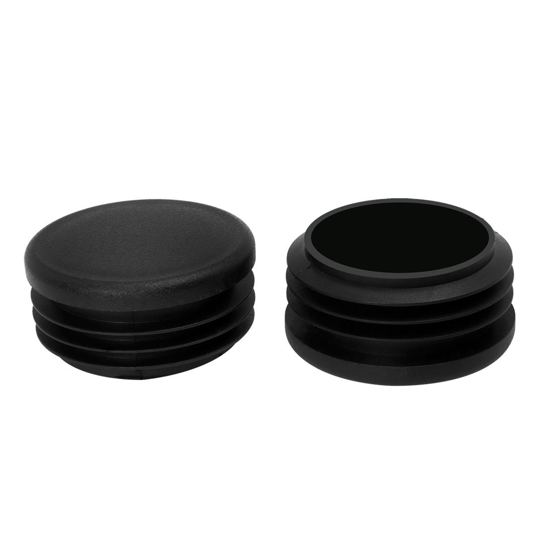 uxcell 45mm 1.77" OD Plastic Tube Inserts Pipe End Cover Caps 2pcs, 1. ...