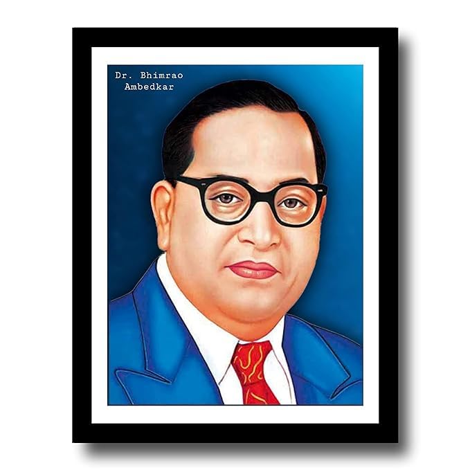 S.K Freedom Fighter DR. B.R. Ambedkar Photo Frame for Wall Decor ...