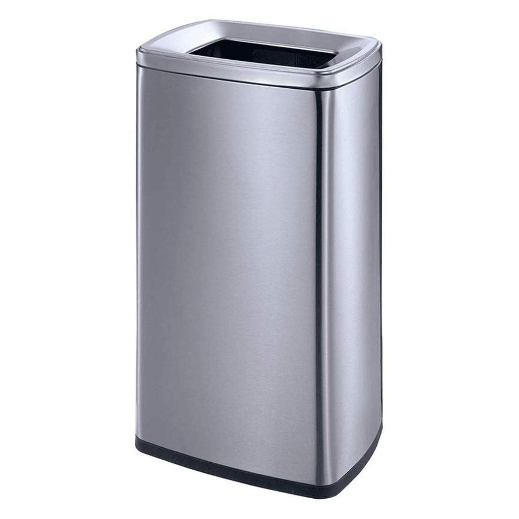 Buy Outdoor T Can Open Top T Can and Recycle Bin Large Stainless Steel ...