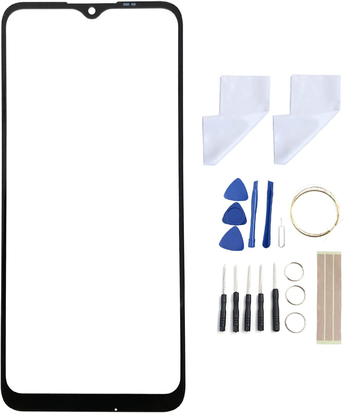 Amazon.com: FainWan Front Screen Glass Outer Panel Lens Replacement ...