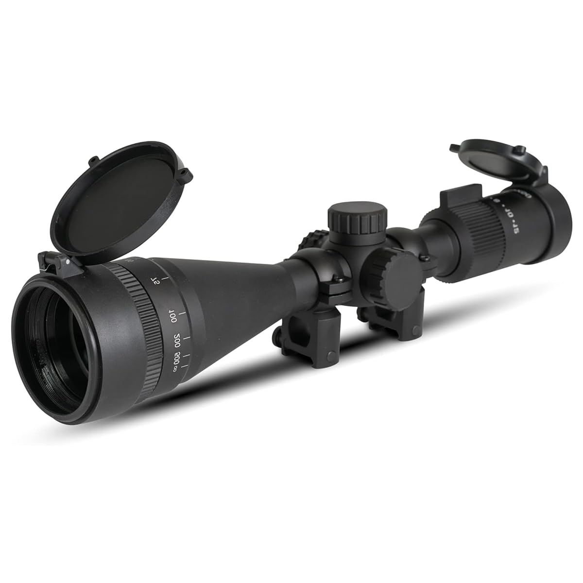 Amazon.com : 3-9x40 AO Rifle Scope with 5 Levels Red & Green ...