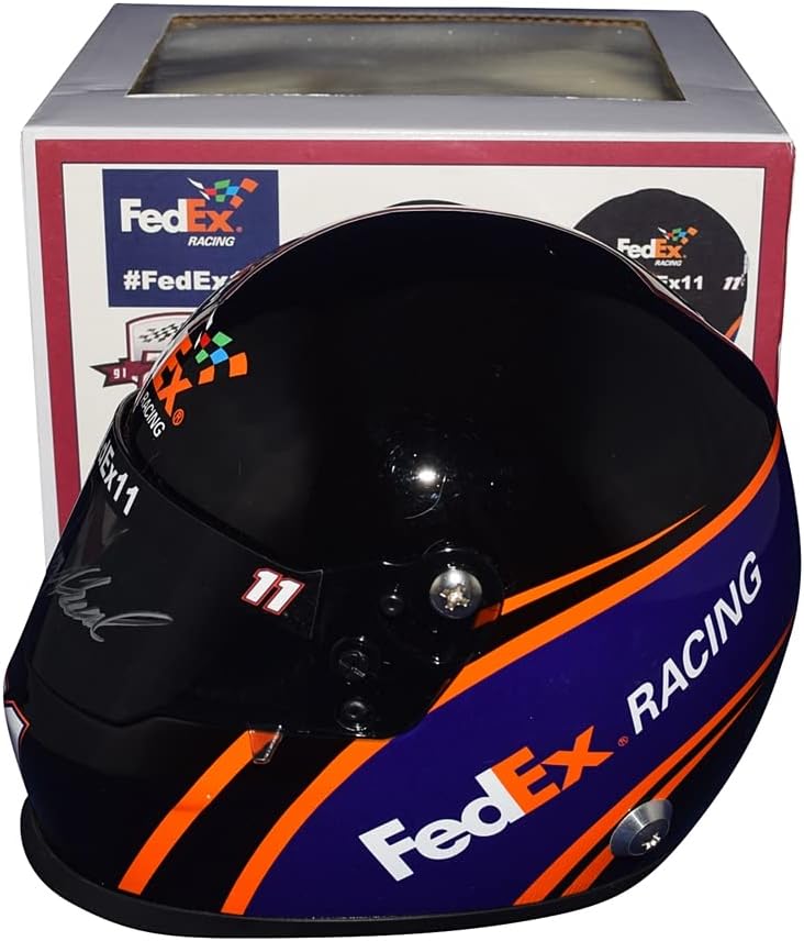 Amazon.com: AUTOGRAPHED 2016 Denny Hamlin #11 FedEx Racing (Joe Gibbs ...