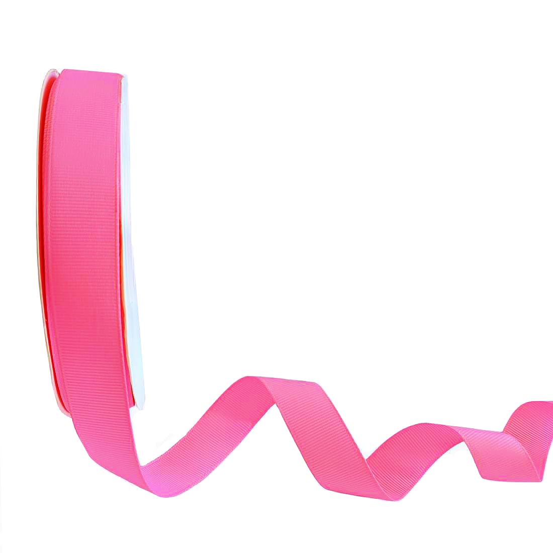 Amazon.com: Abbaoww 1/2 Inch 50 Yards Solid Hot Pink Grosgrain Ribbon ...