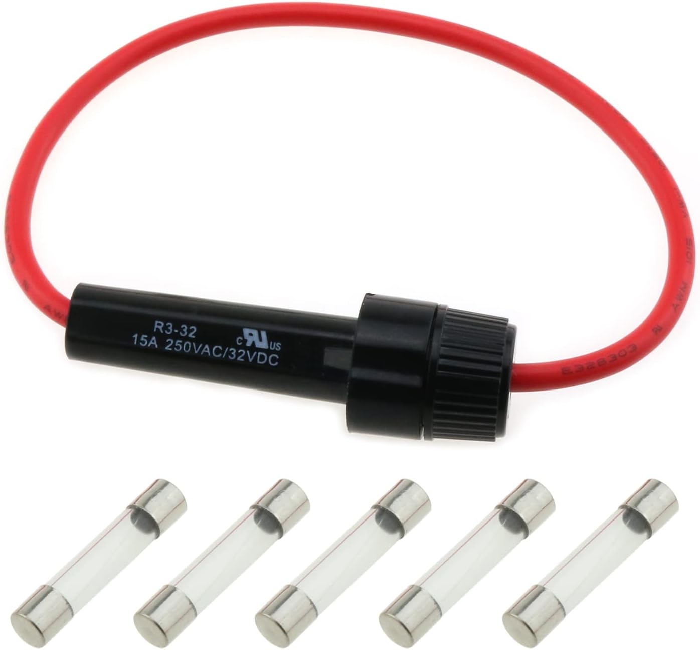 Amazon.com: Sea Dog 420554-1 Watertight Inline Fuse Holder , 20 Amps ...