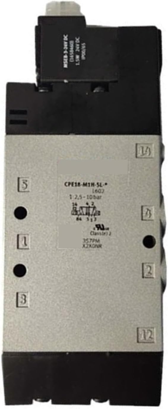 Amazon.com: Válvula electromagnética de aire, CPE18-M1H-5J-1/4 163143CPE24-M3H-5L-3/8 (Talla ...